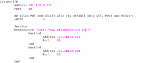 Apache load balancing and failover | allaboutlinux.eu